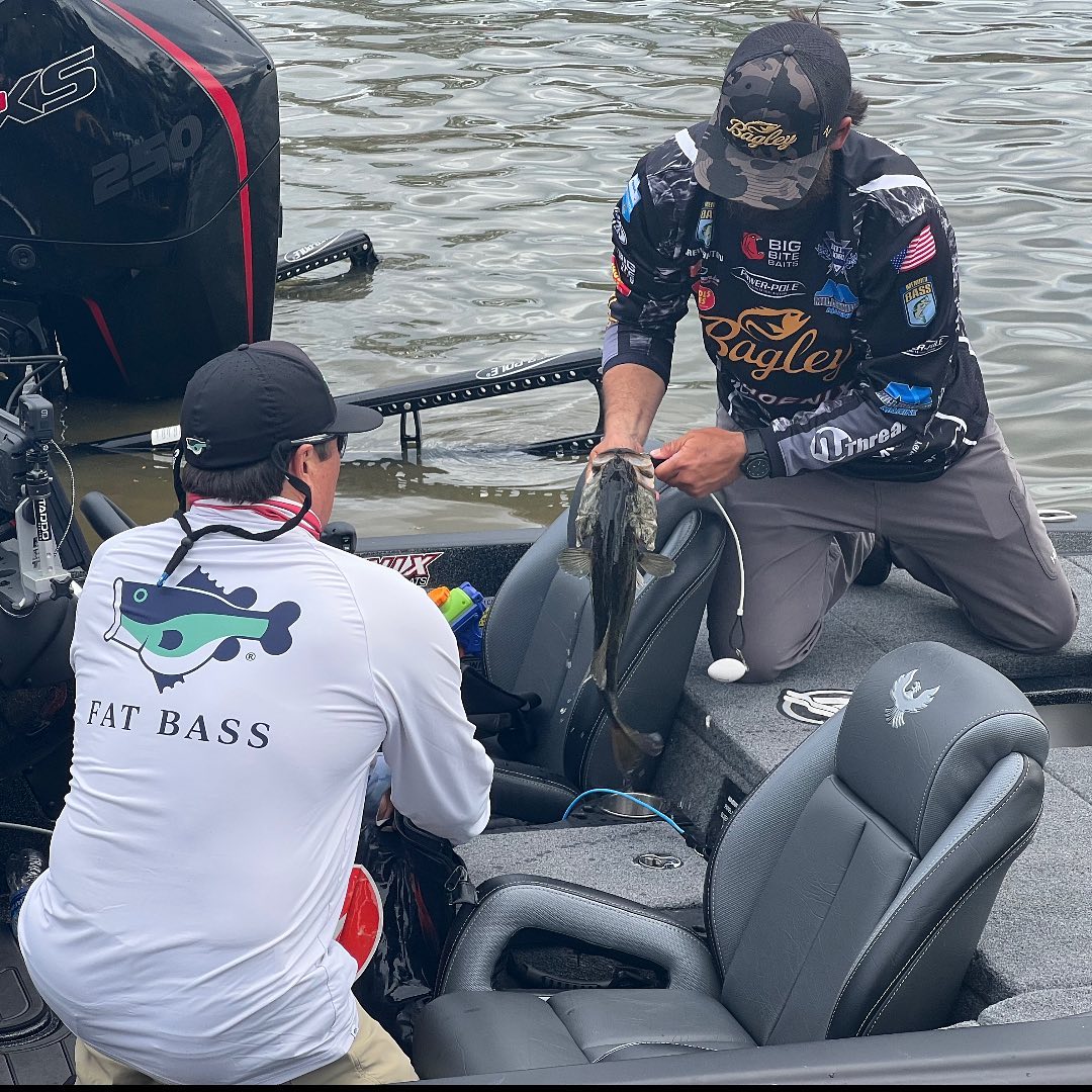 Nothing better than coming in with some FAT BASS on the bassmaster eli ...