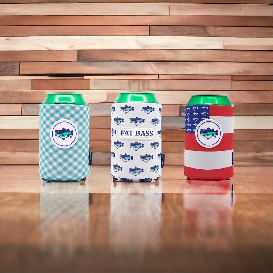 Fat Bass Can Coolers are here!